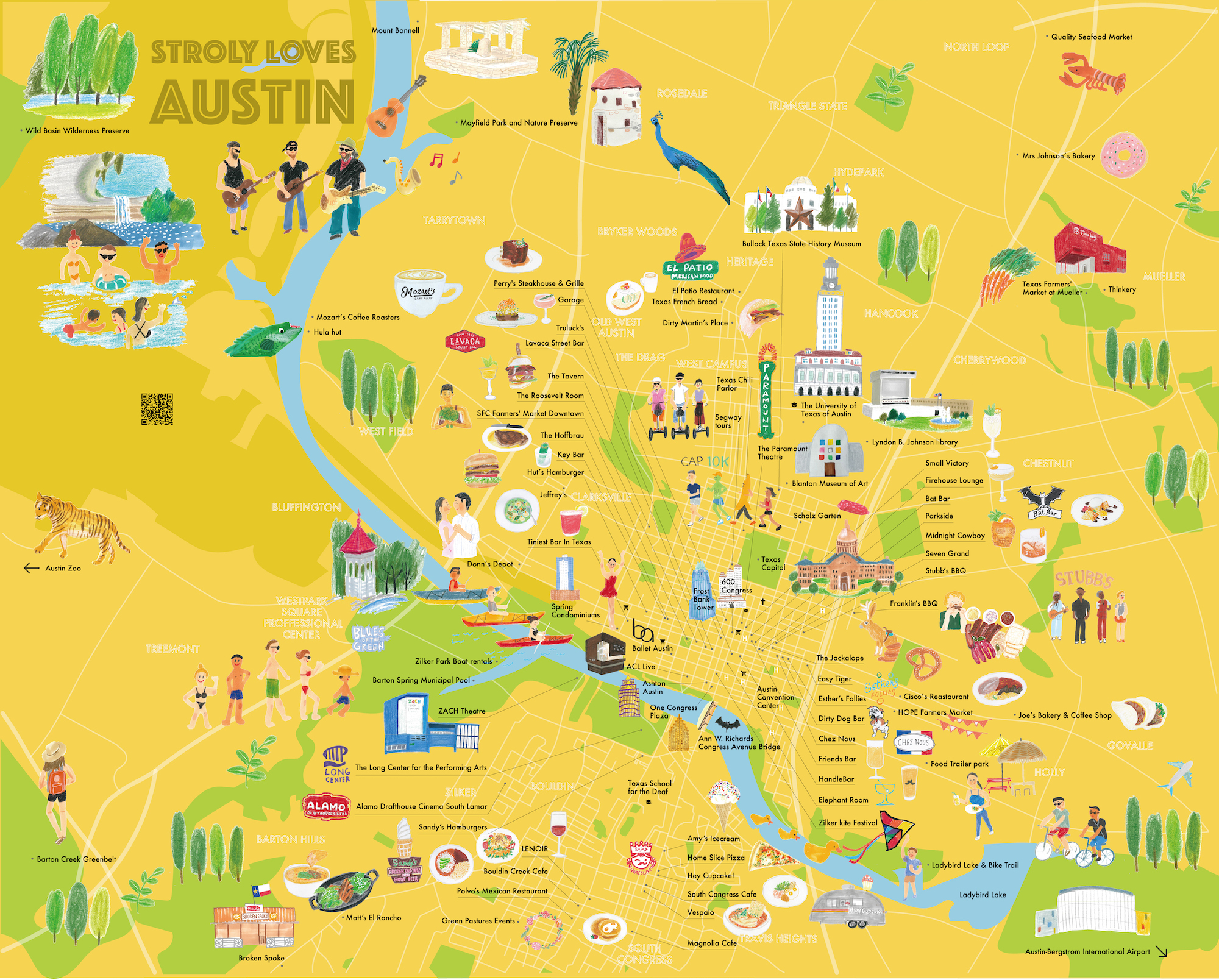 SXSW official map