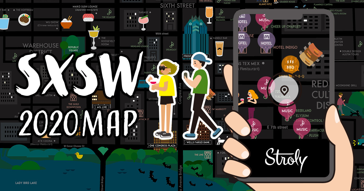 SXSW official map